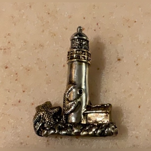 Jewelry | Vintage Nautical Lighthouse Brooch | Poshmark